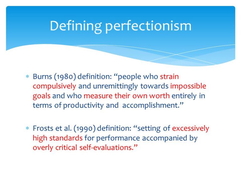 Why Perfectionism is So Damaging and What to do About It - Ray Williams