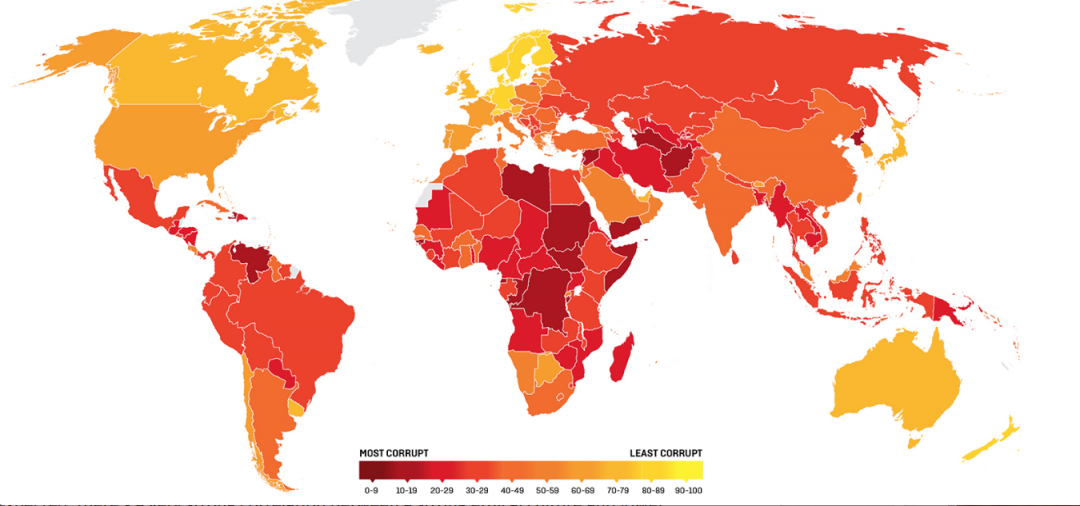 corruption map - Ray Williams